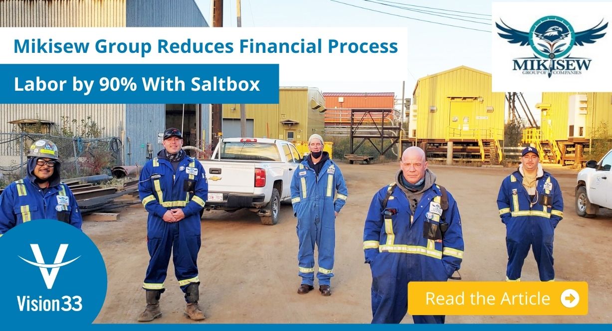 Case Study: Financial Process Labor Reduction with Saltbox | Vision33